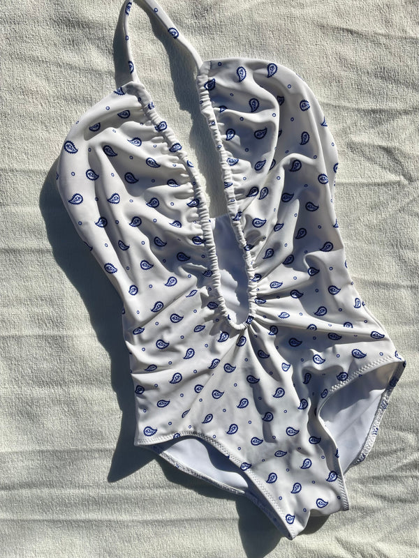 Elly one piece | Ocean Paisley – Grettie swim